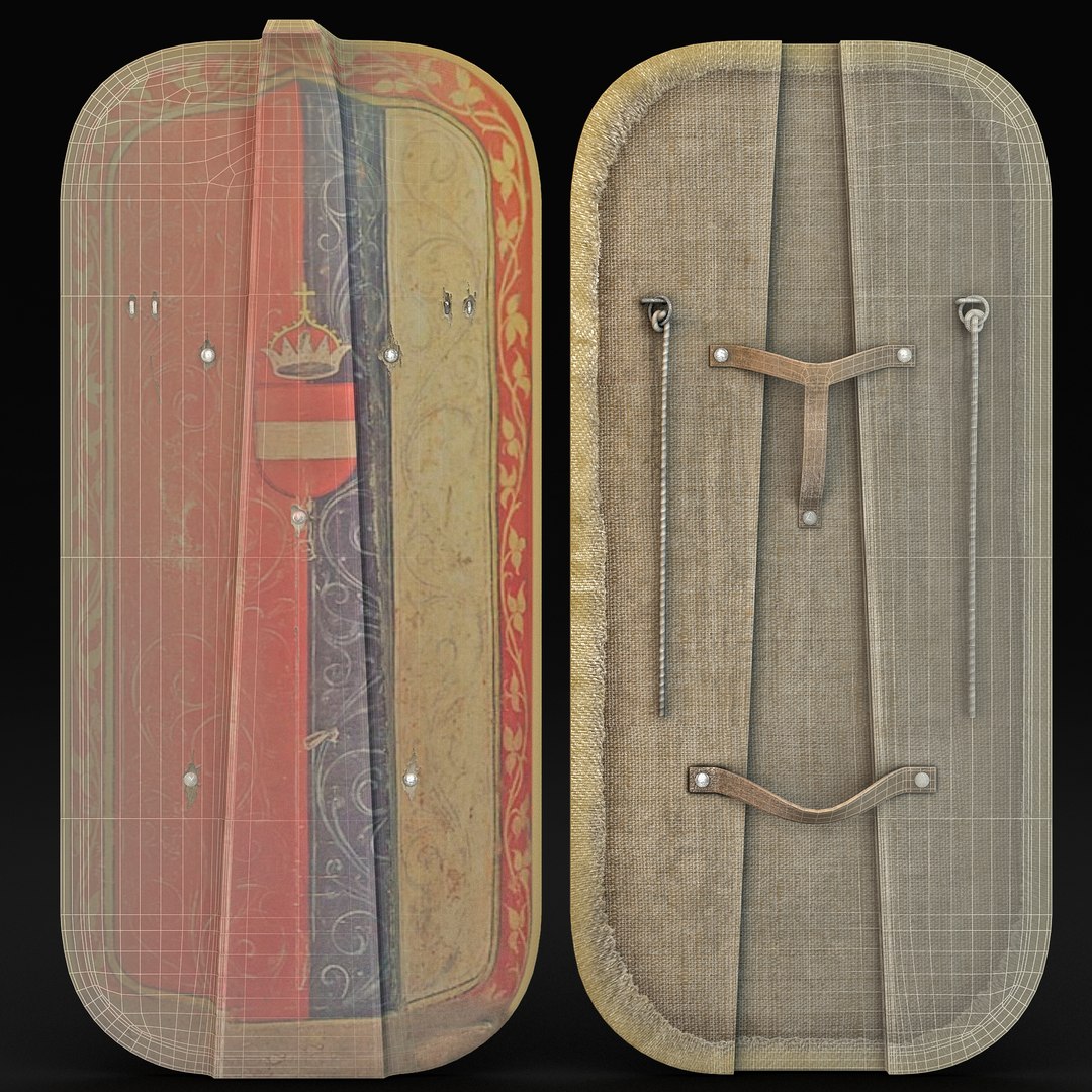 3d Lwo Pavise Shield