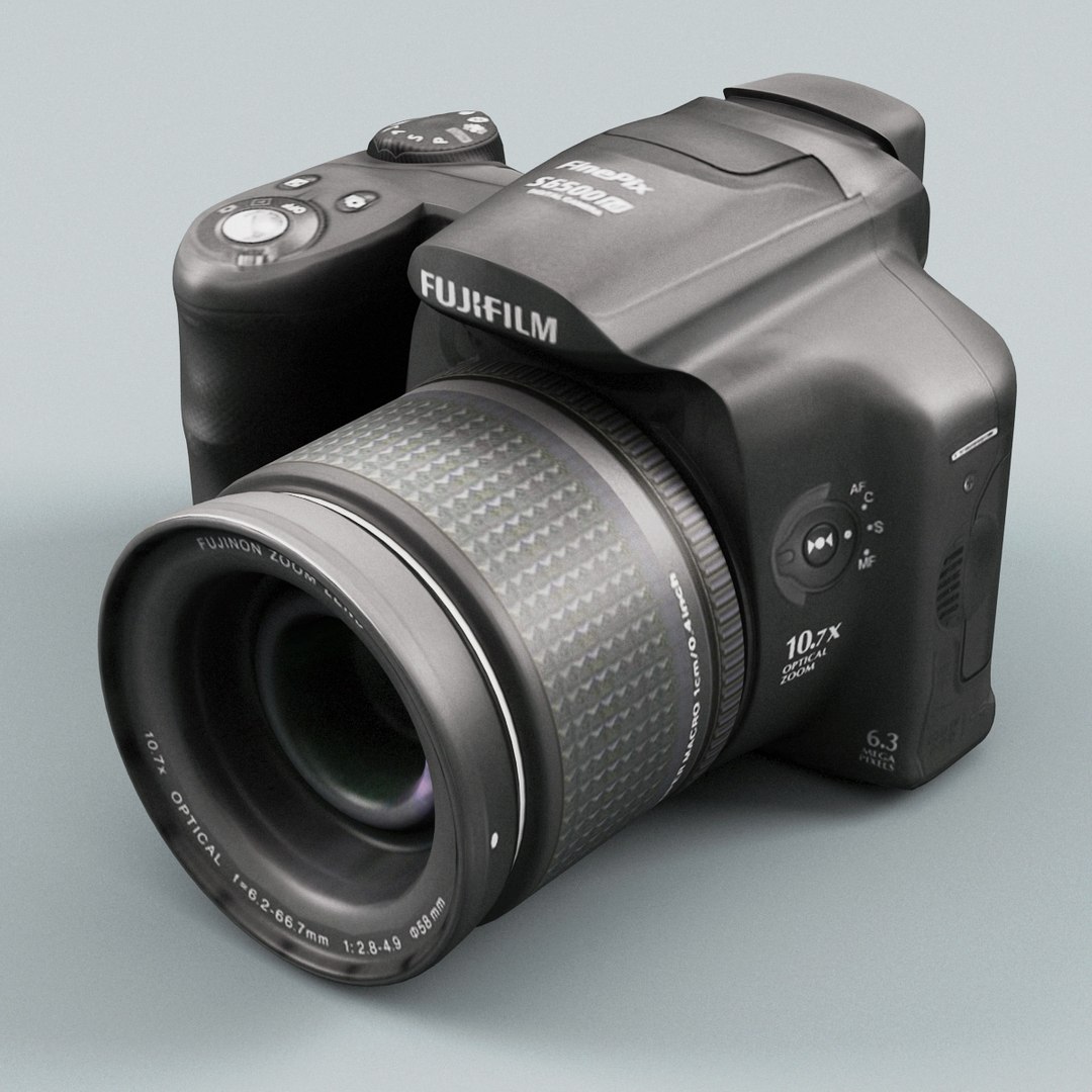 3d fujifilm finepix s6500 model