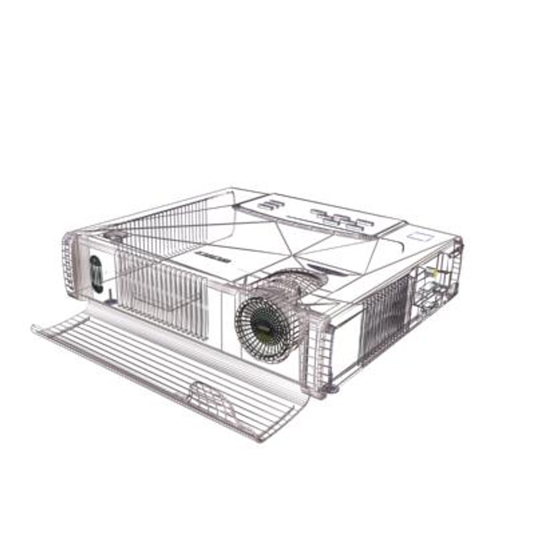 Sony Projector 3d Model