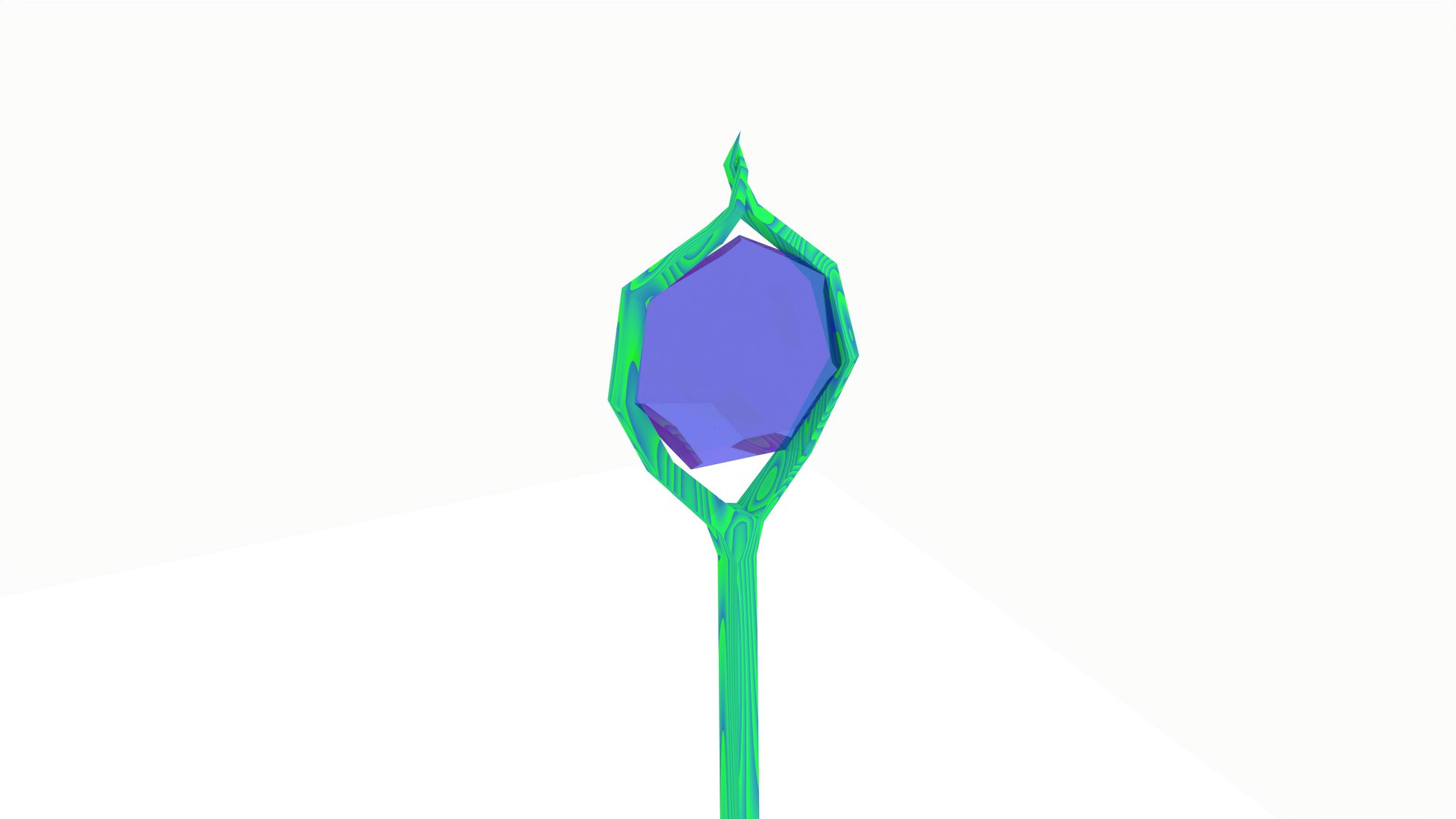 Wizard Staff Model - TurboSquid 1908950