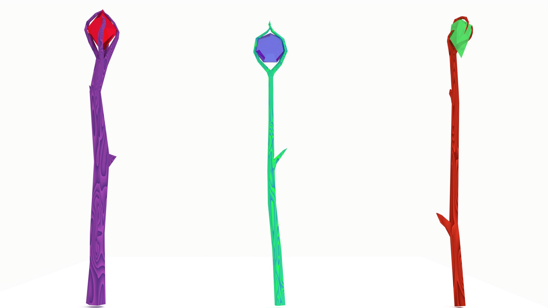 Wizard Staff Model - TurboSquid 1908950