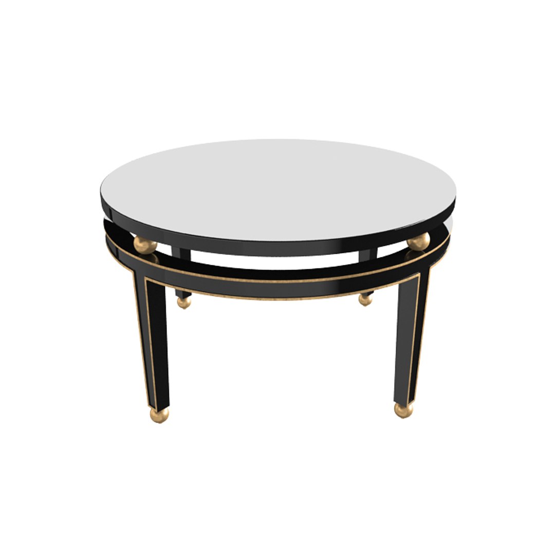 3d Circle Table Model