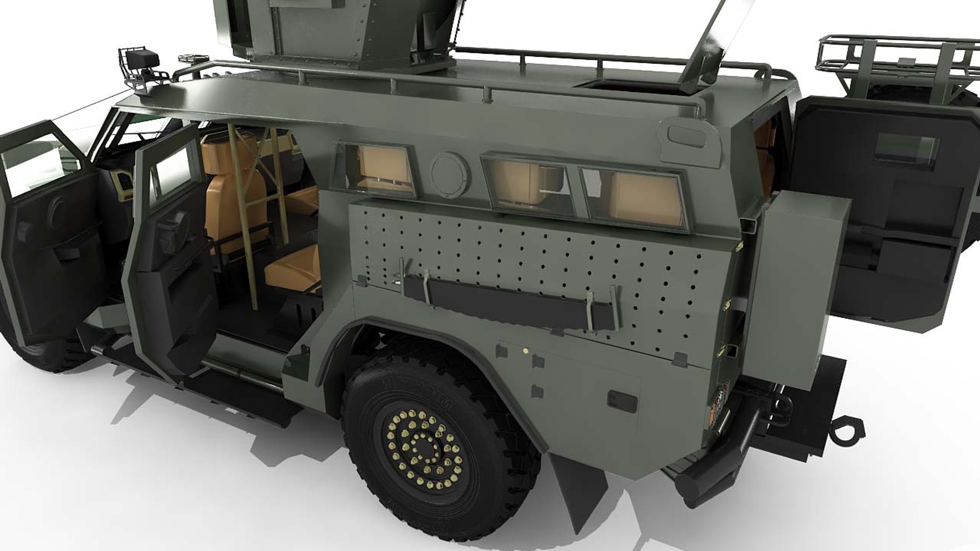 APC Novator-whith-modul 3D - TurboSquid 2183994