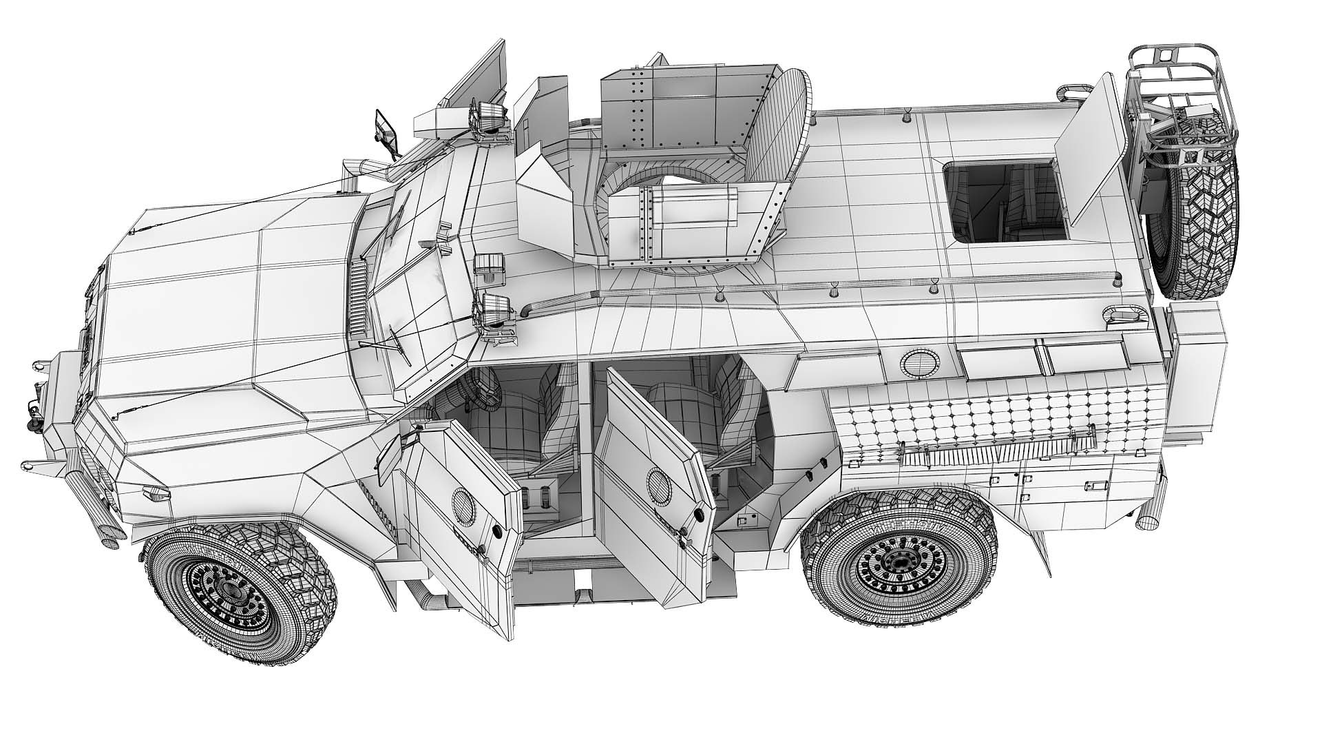 APC Novator-whith-modul 3D - TurboSquid 2183994