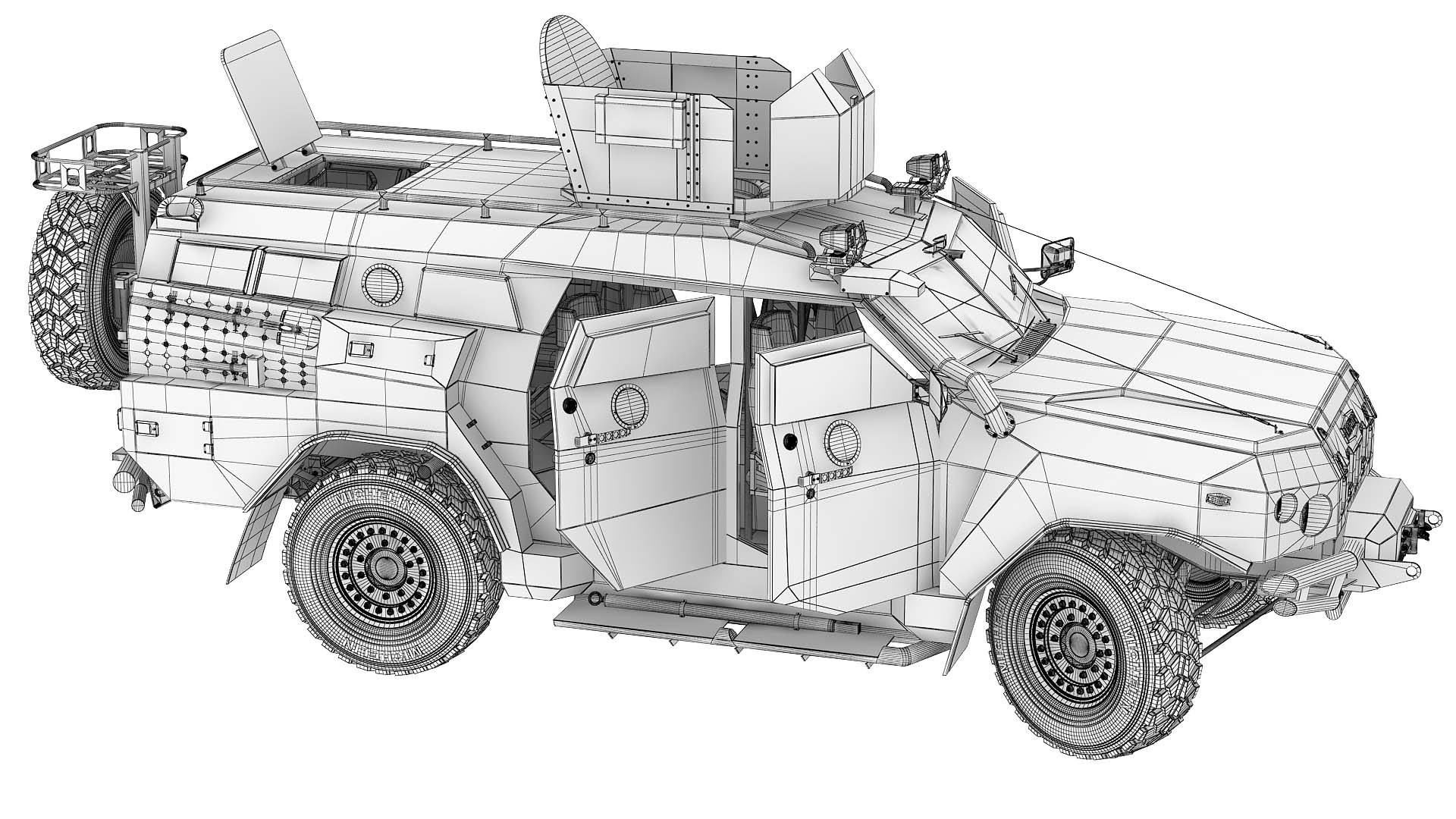 APC Novator-whith-modul 3D - TurboSquid 2183994