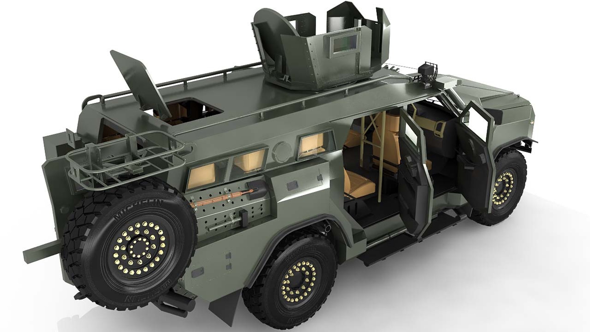 APC Novator-whith-modul 3D - TurboSquid 2183994