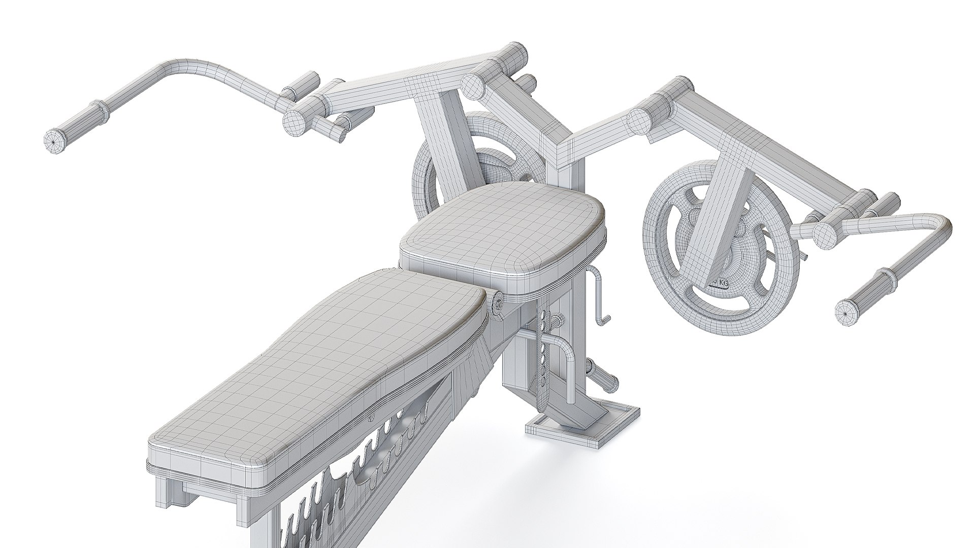 3D Chest Opening Accessory For Multifunction Bench Model - TurboSquid ...