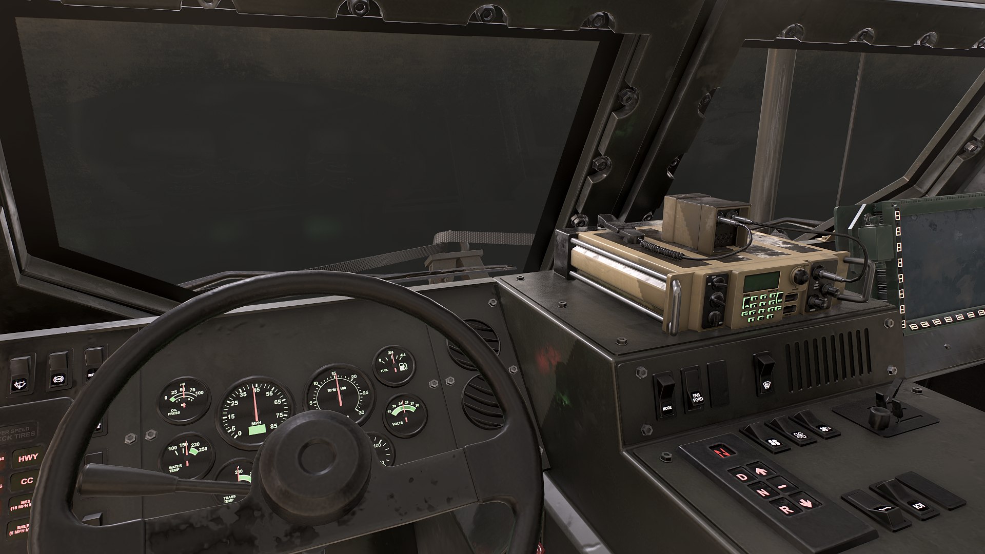 Armored Concept Radar Truck 3D Model - TurboSquid 1739581