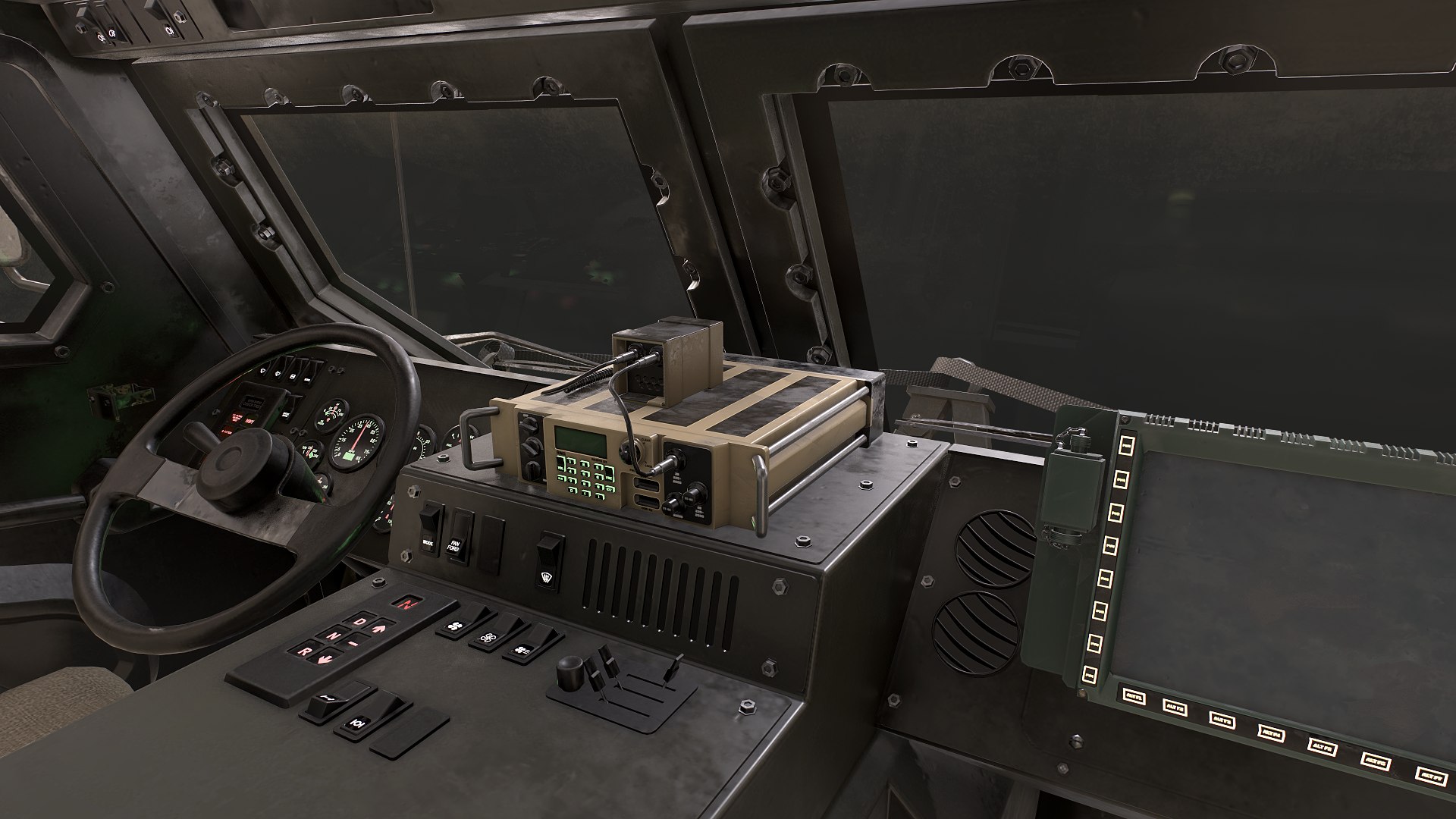 Armored Concept Radar Truck 3D Model - TurboSquid 1739581