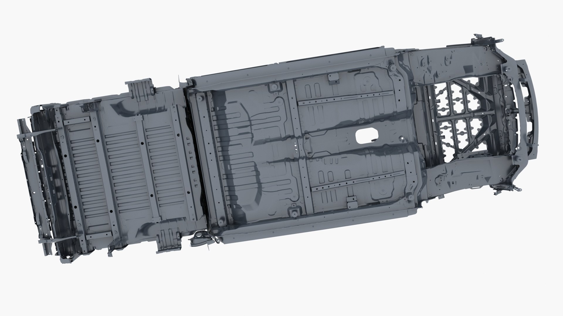 3D Model Pickup Truck Frame - TurboSquid 2066730