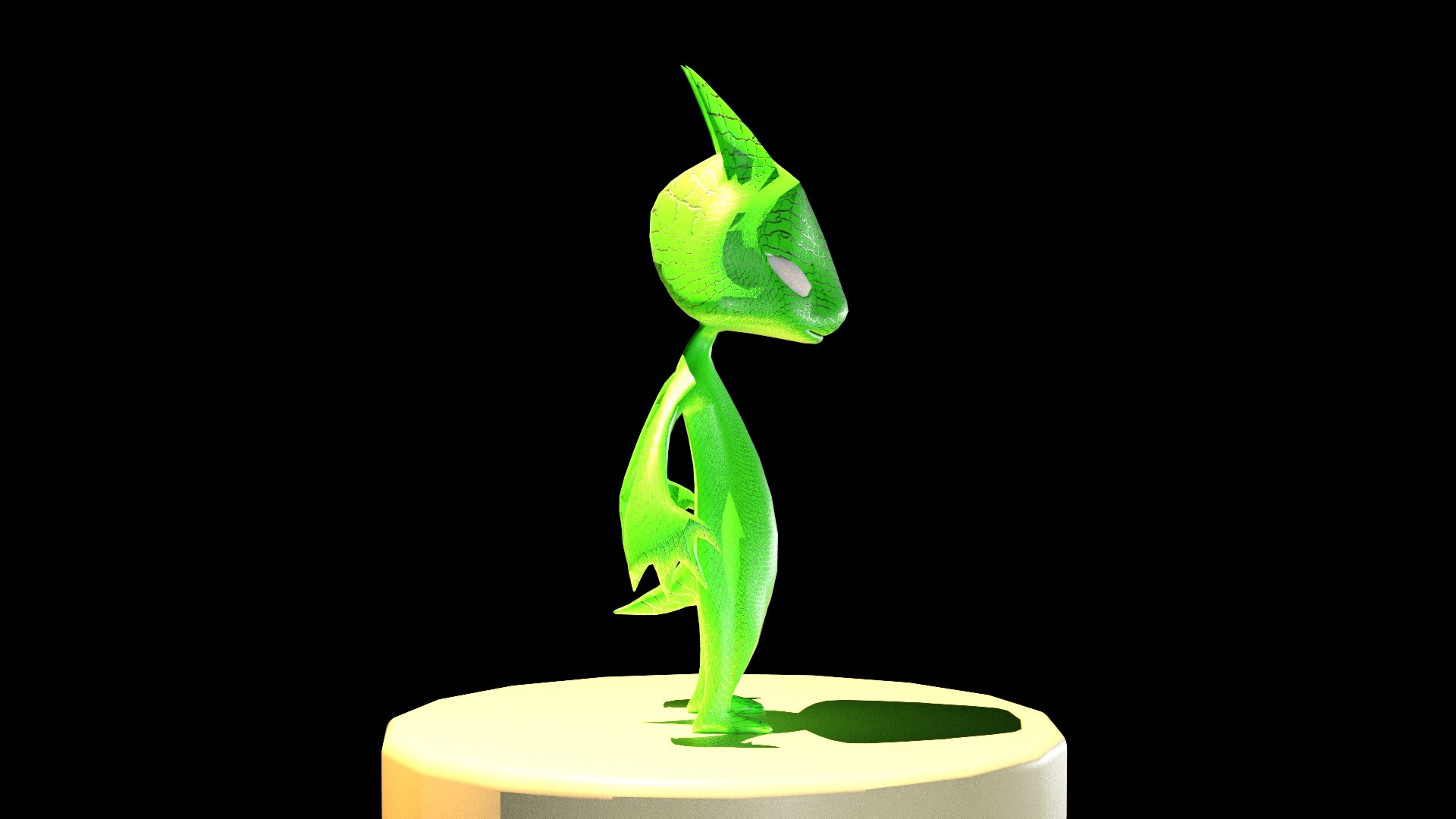 Sparky Character 3d Obj