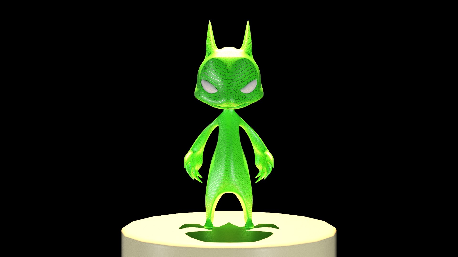 Sparky Character 3d Obj
