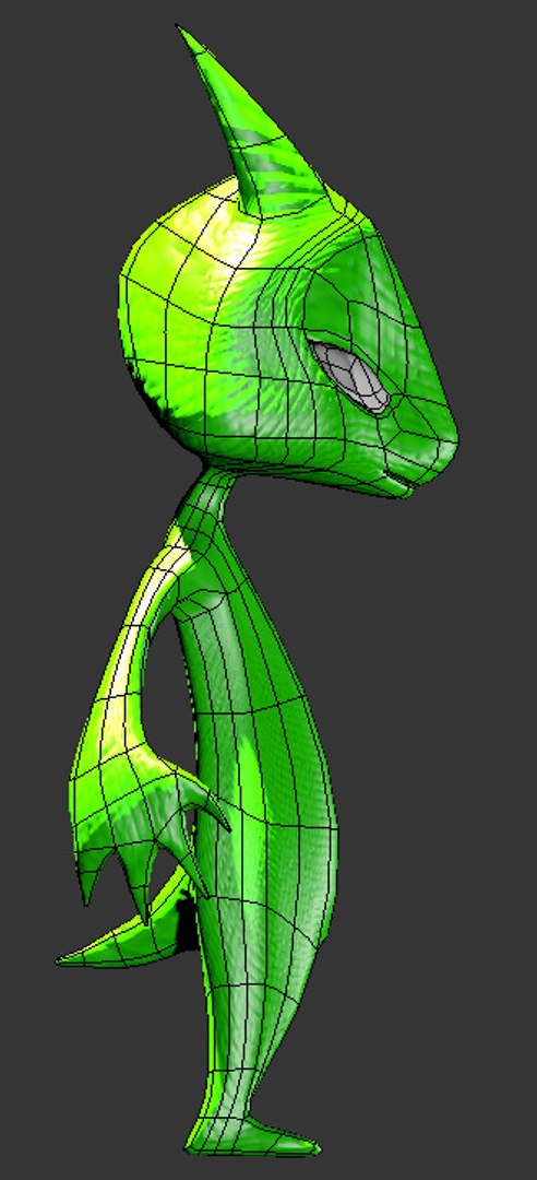 Sparky Character 3d Obj