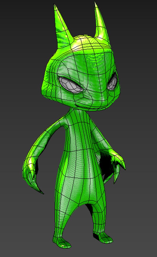 Sparky Character 3d Obj