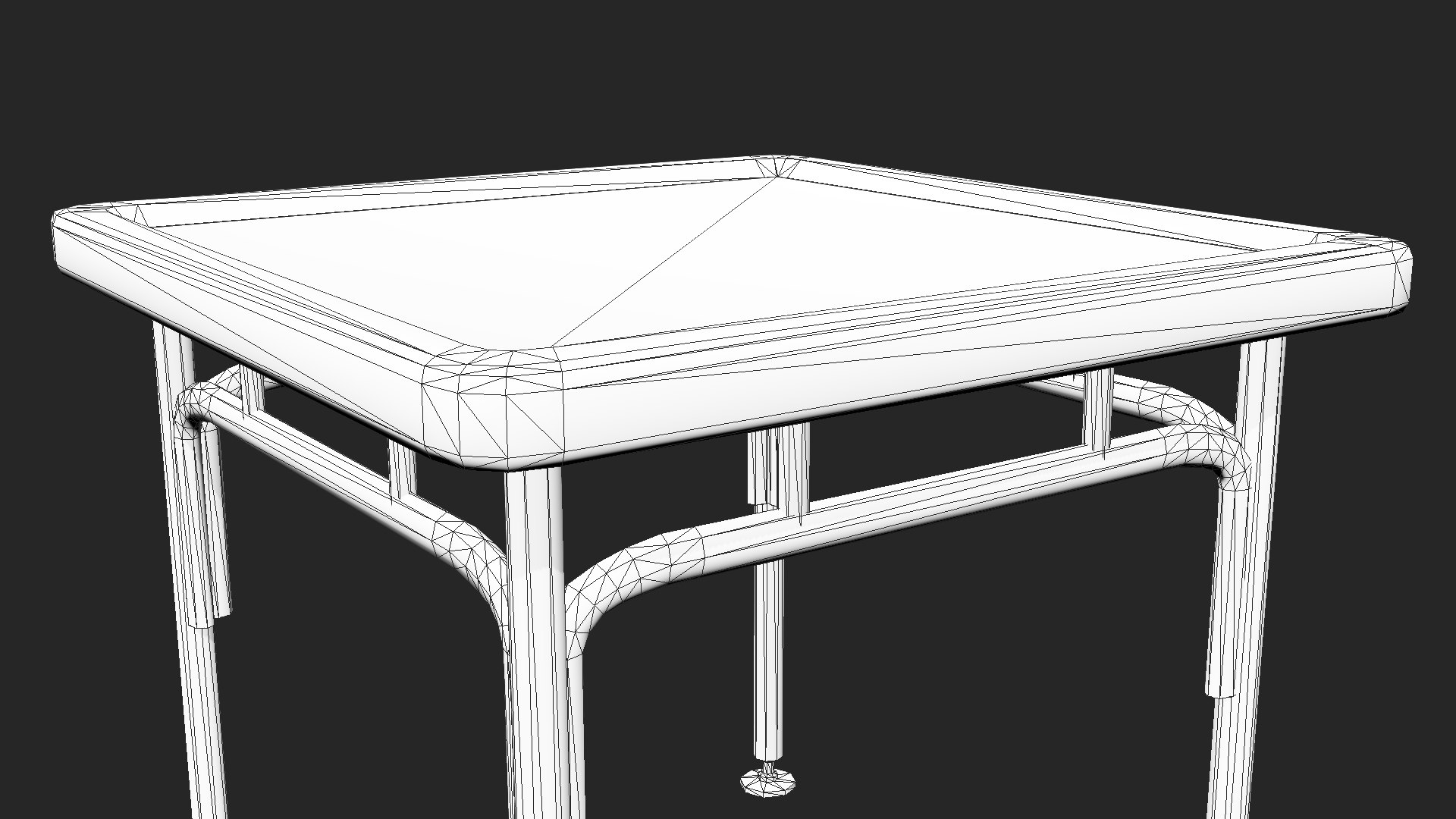 Small Industrial Steel Table 3D Model - TurboSquid 1158185