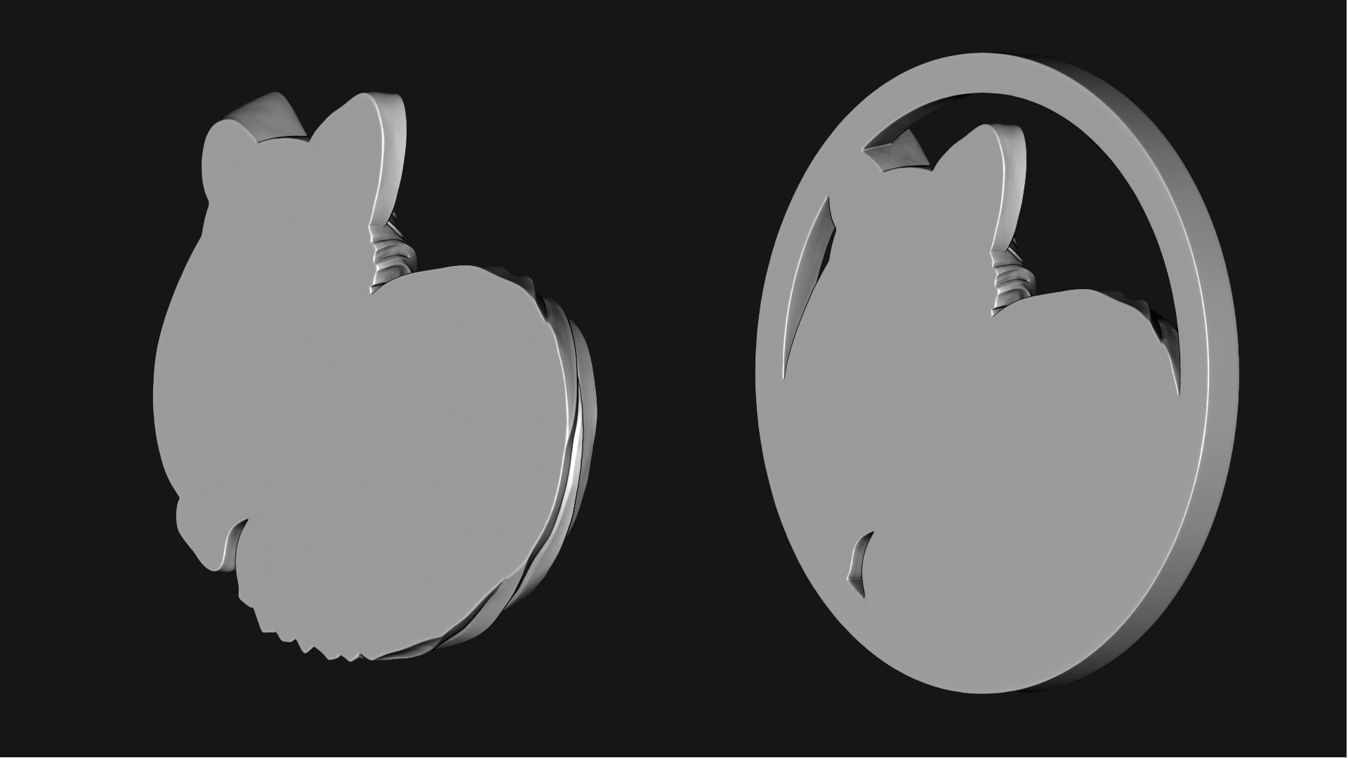 Modern Cat Bas Relief And Pendant 3D Print Model 3D Model - TurboSquid ...