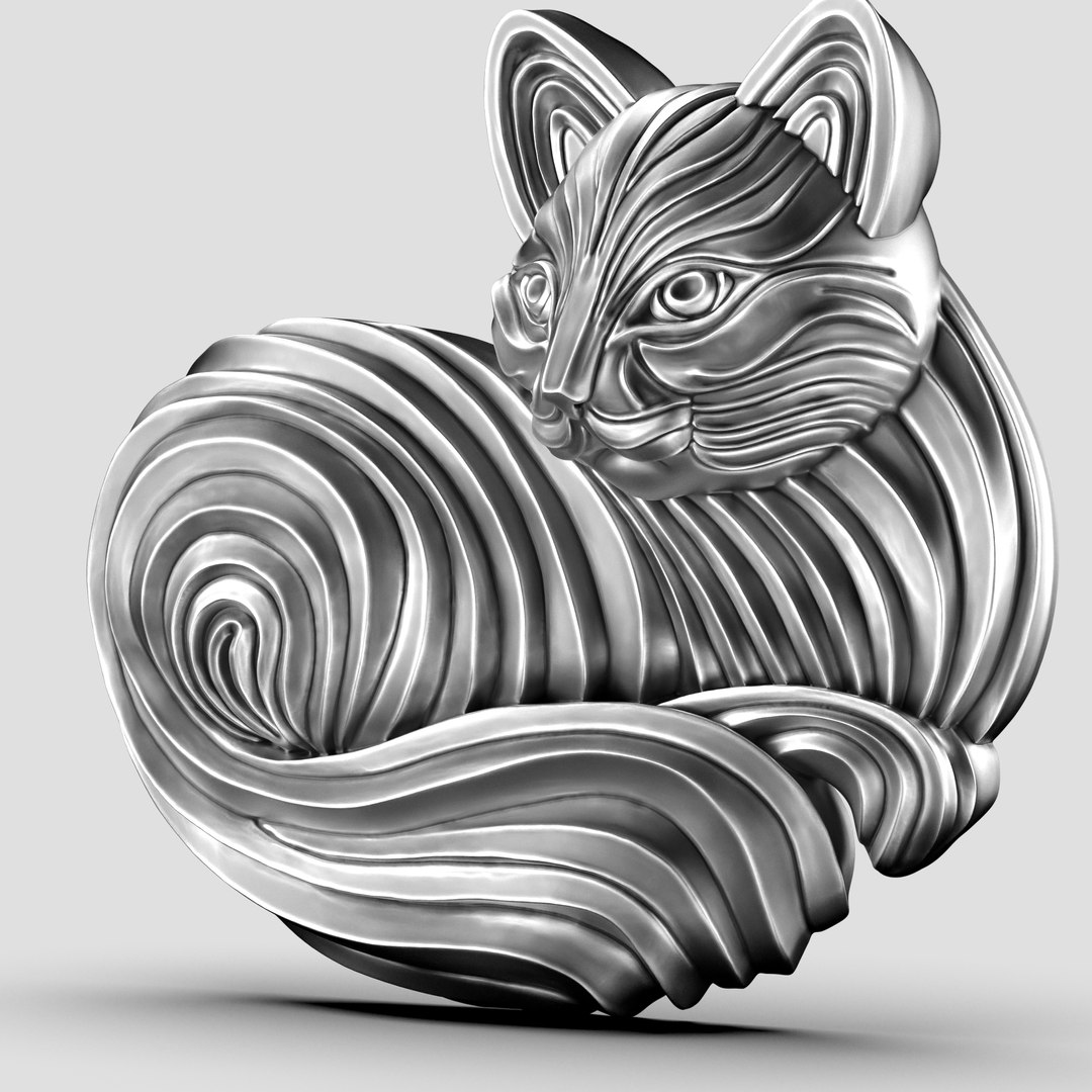 Modern Cat Bas Relief And Pendant 3D Print Model 3D Model - TurboSquid ...