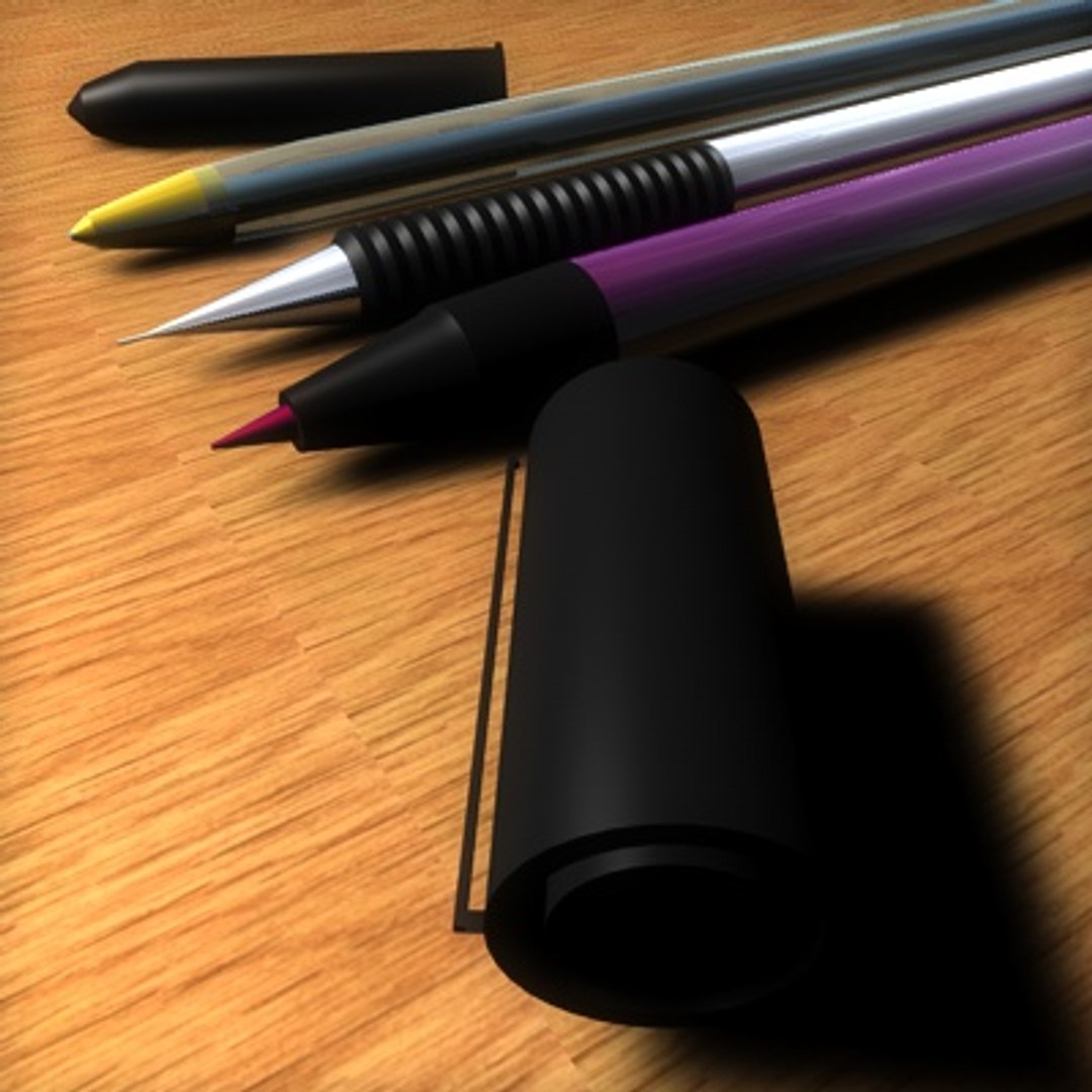3d model pen marker