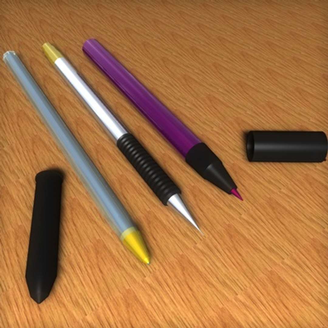 3d model pen marker
