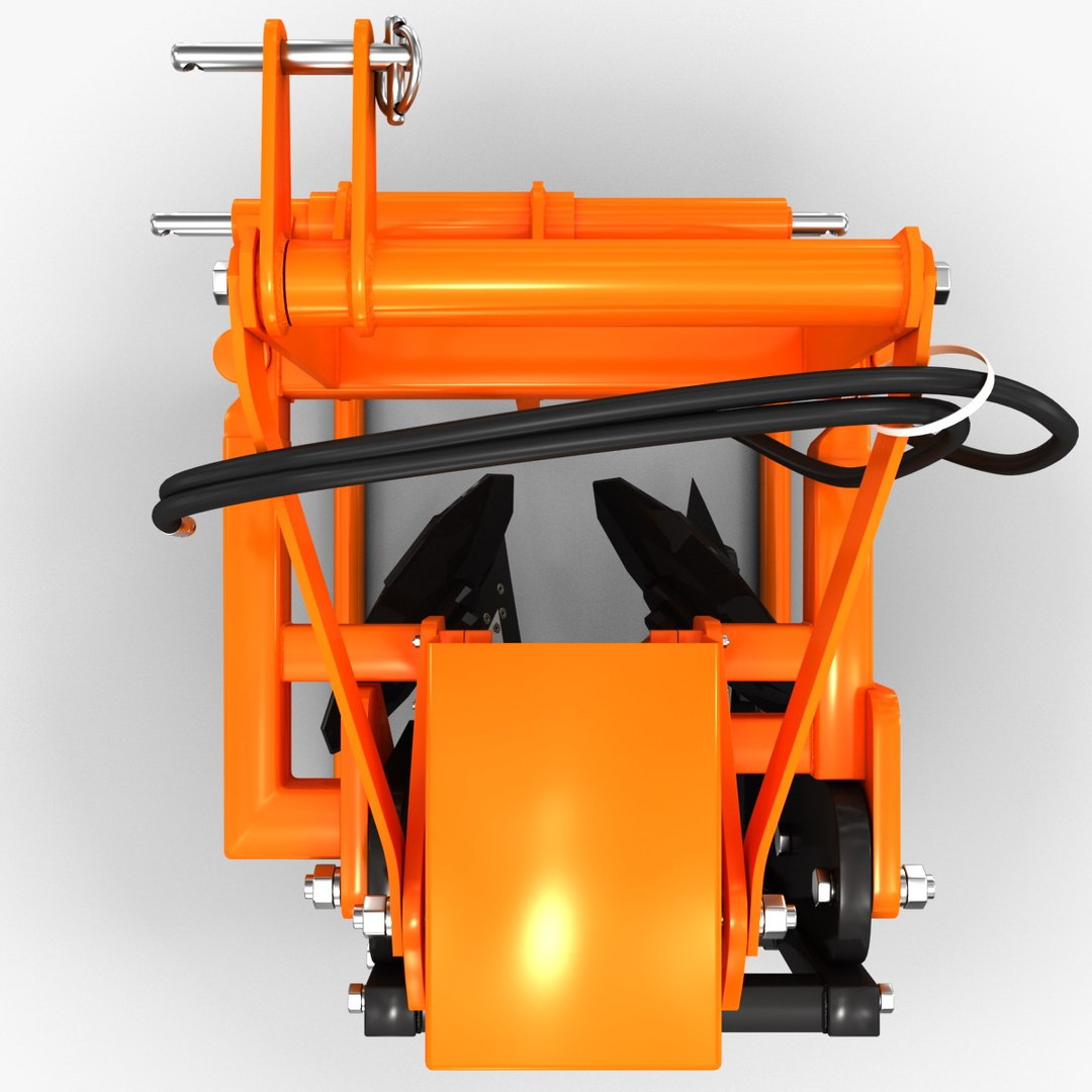 3d Model Harvesters Bd400 Farm Machine