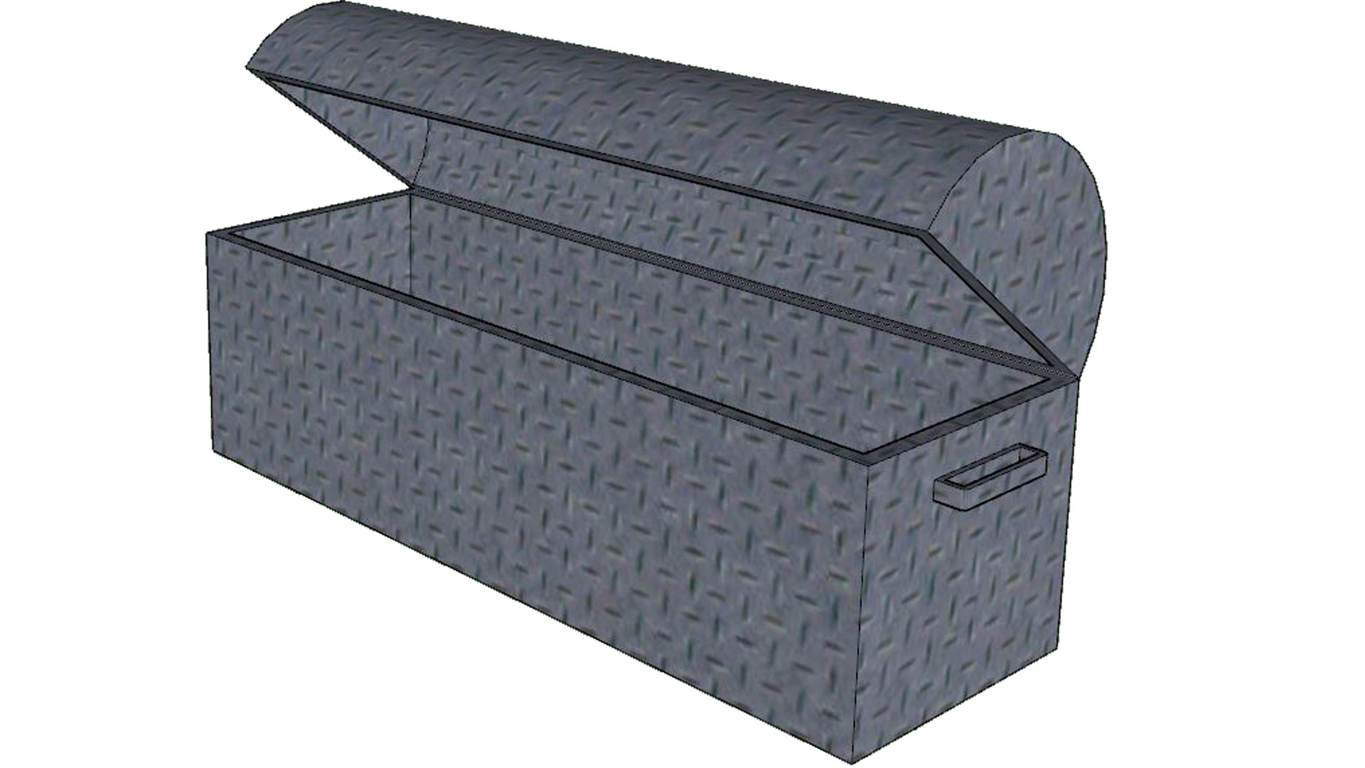 Simple Metal Chest 3D Model - TurboSquid 1725644