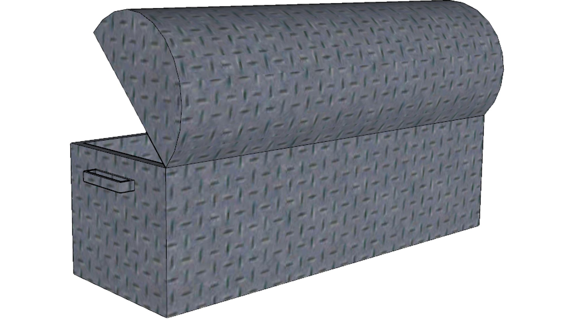 Simple Metal Chest 3D Model - TurboSquid 1725644