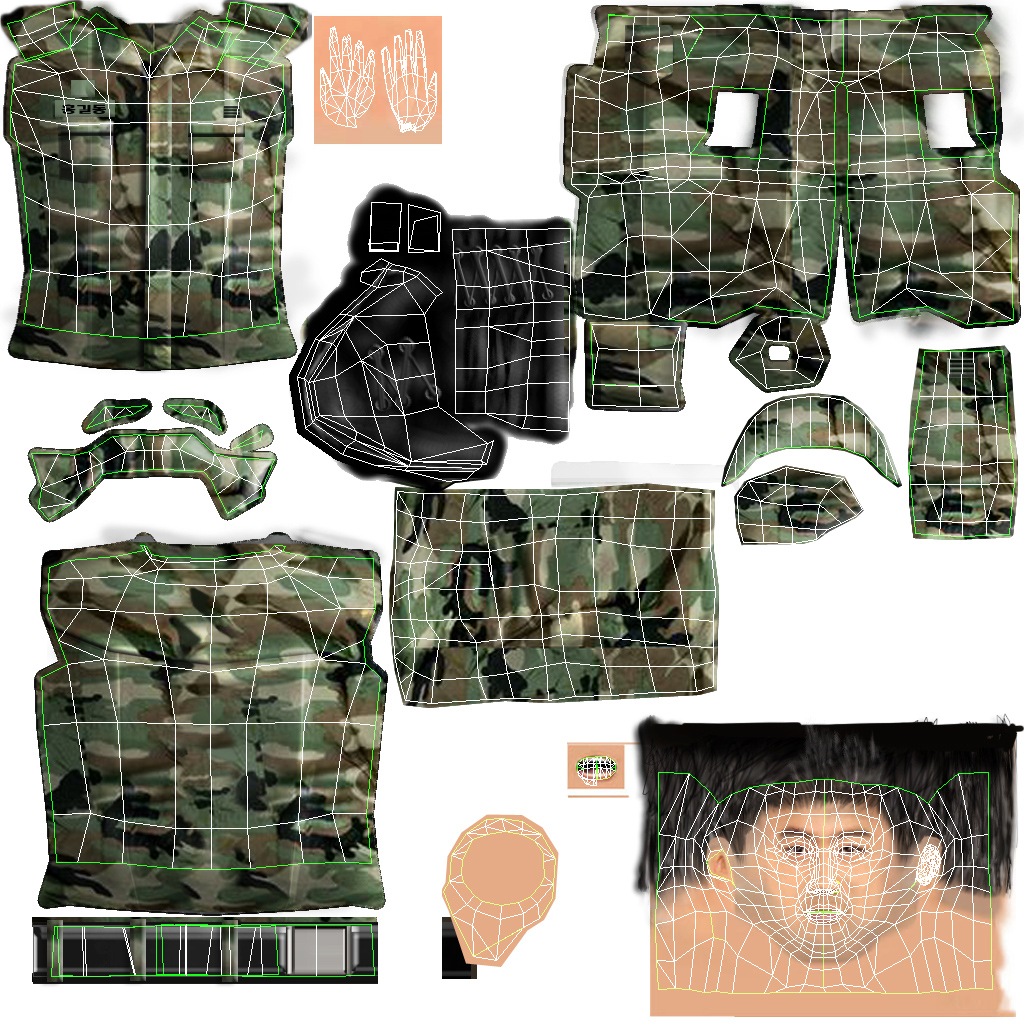 군인 한국 3D 모델 - TurboSquid 1384593