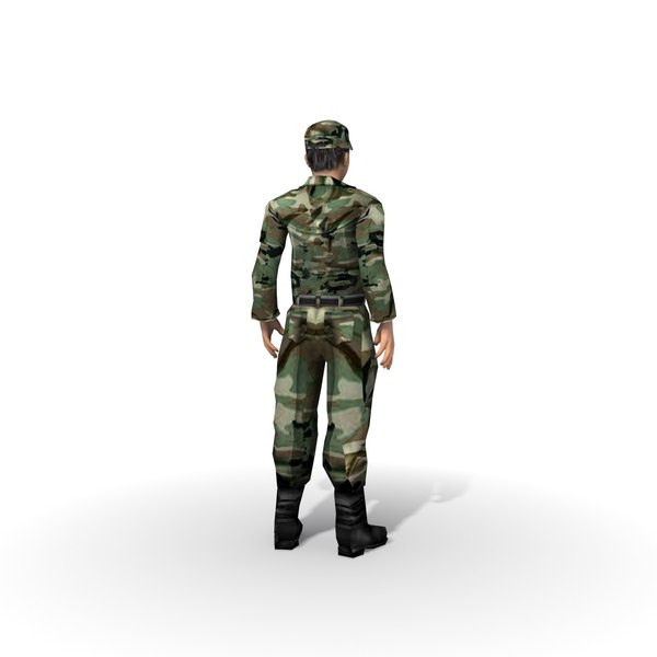 3D south korean army - TurboSquid 1384593
