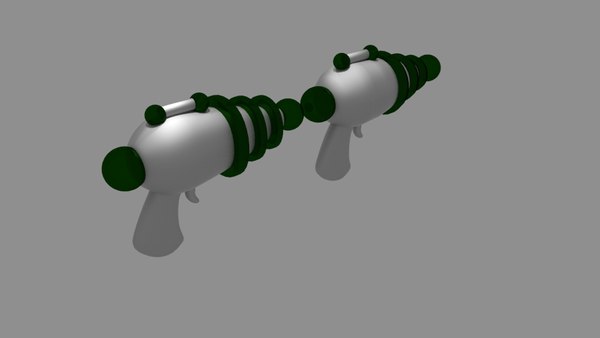 3D gun alien - TurboSquid 1282320