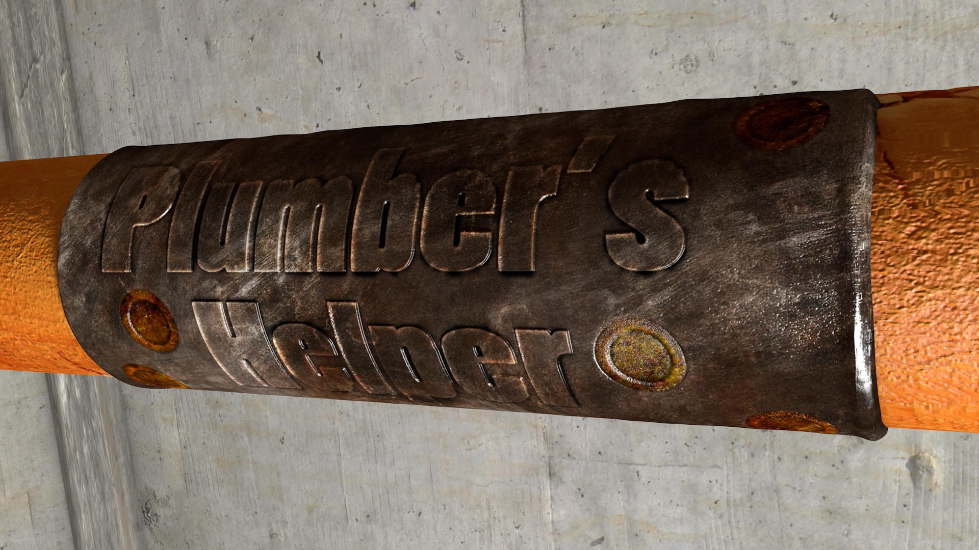 Plunger plumber helper 3D model - TurboSquid 1305255