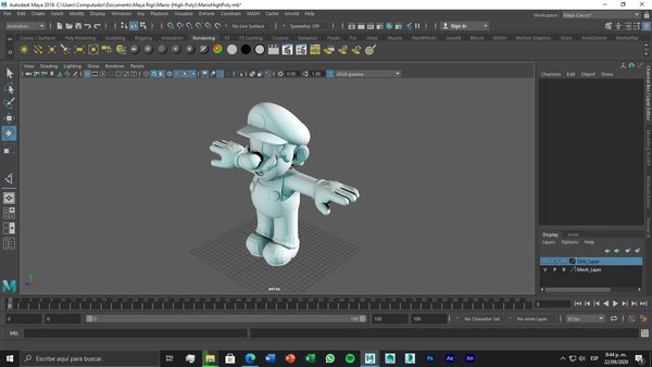 Mario rig 3D - TurboSquid 1624853