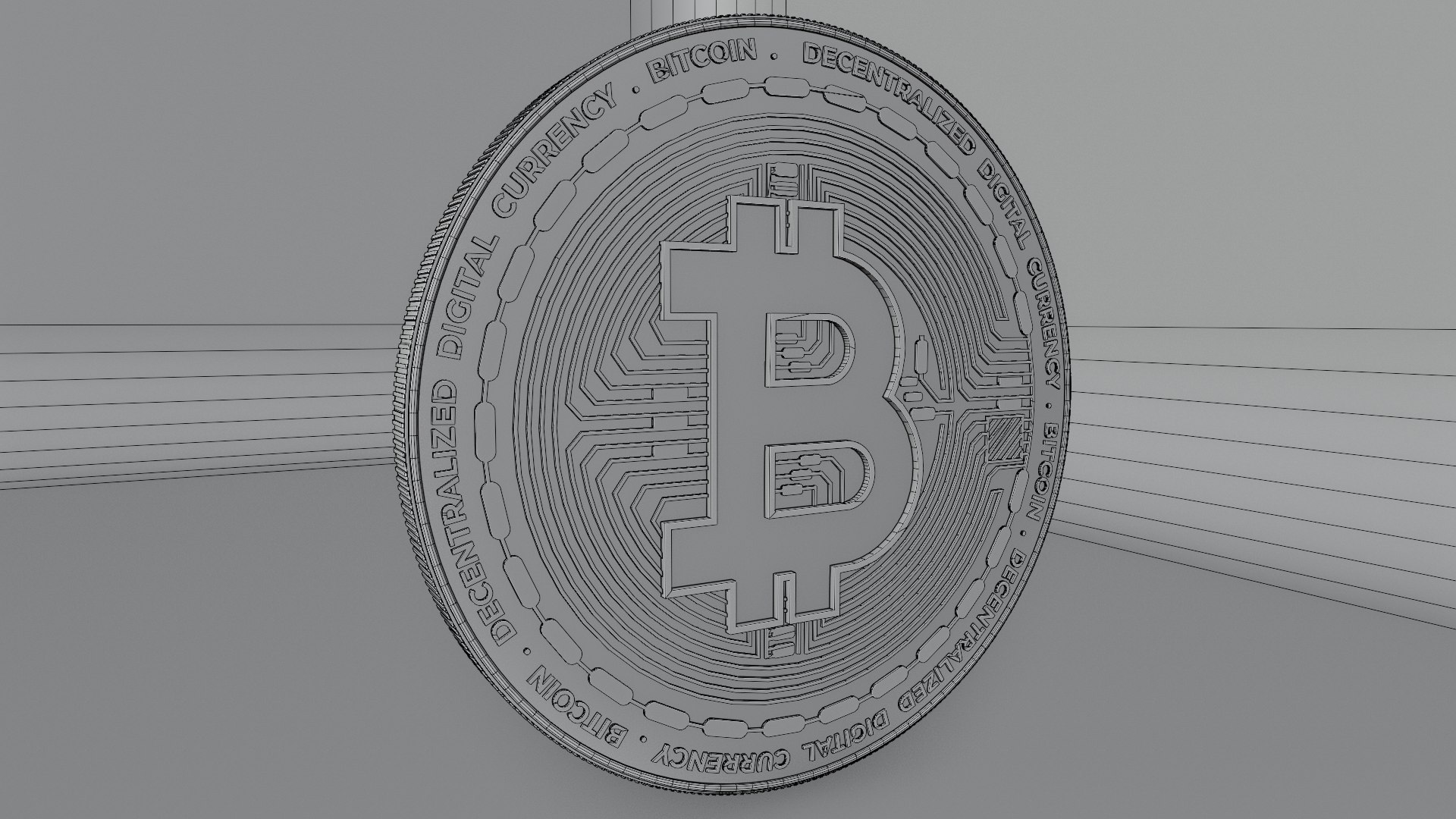 BITCOIN 3D - TurboSquid 1925870
