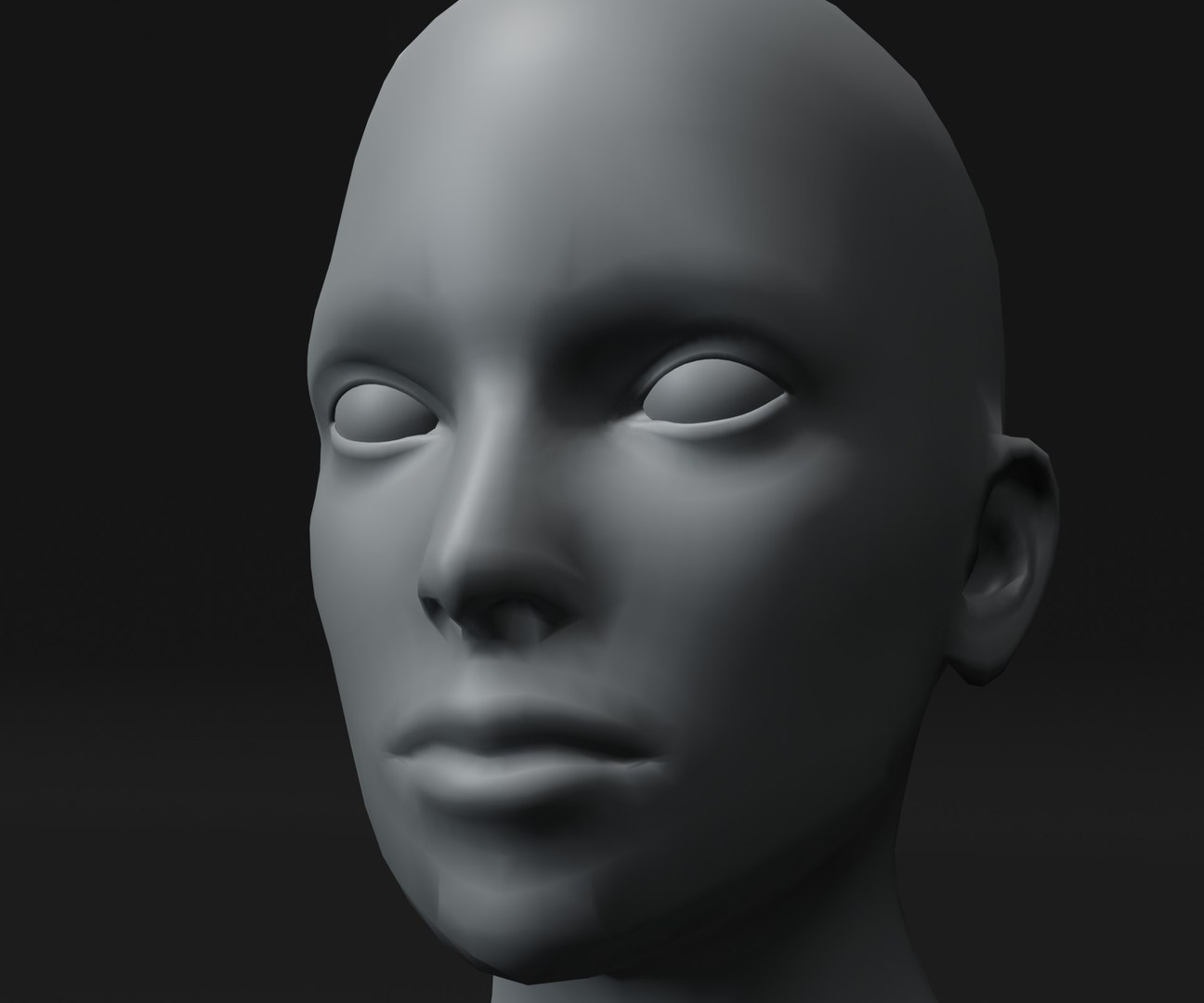 Female Body Base Mesh 3D Model - TurboSquid 1691733