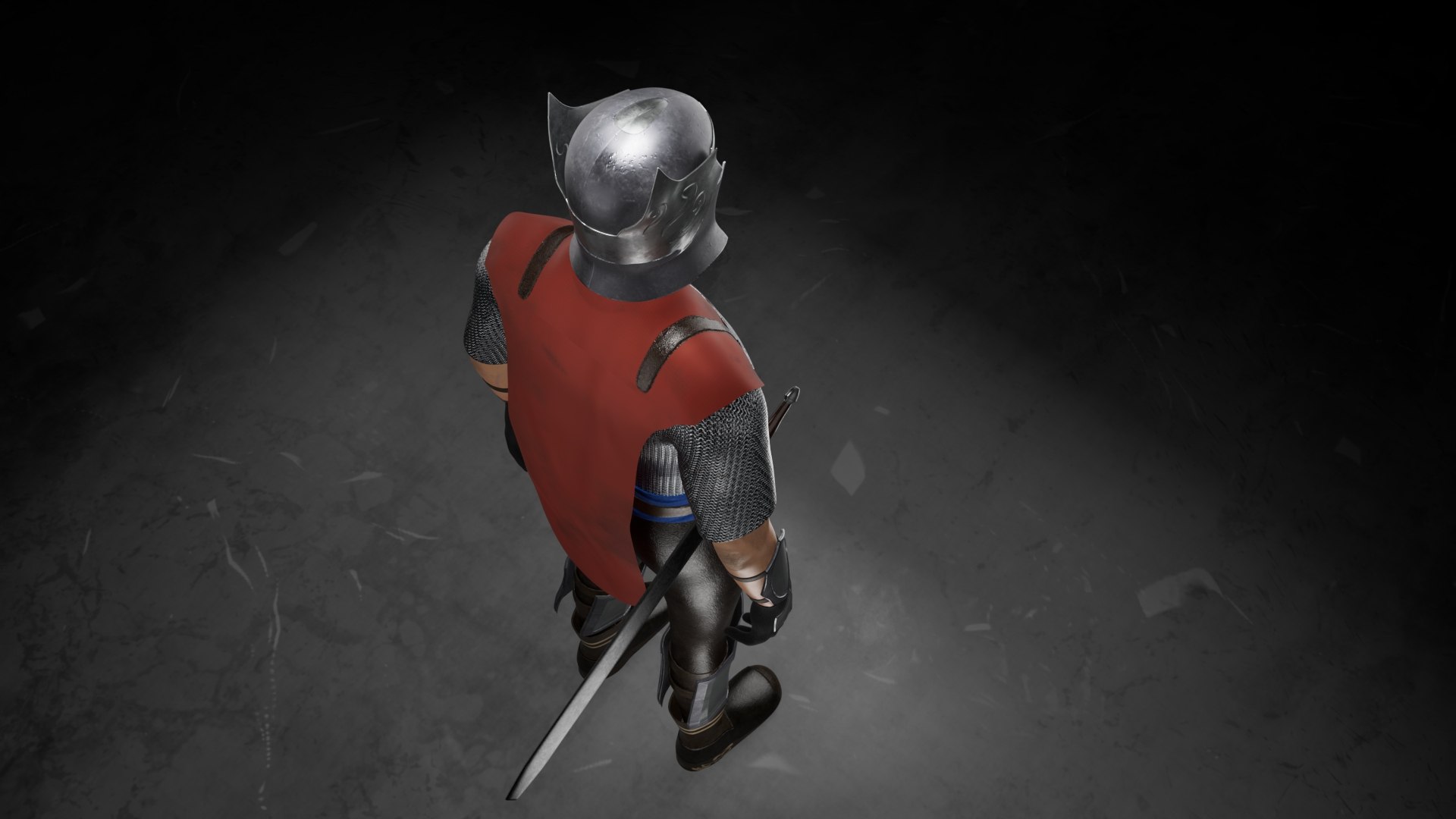 Free City Guard Low-Poly Game Model 3D - TurboSquid 1800318