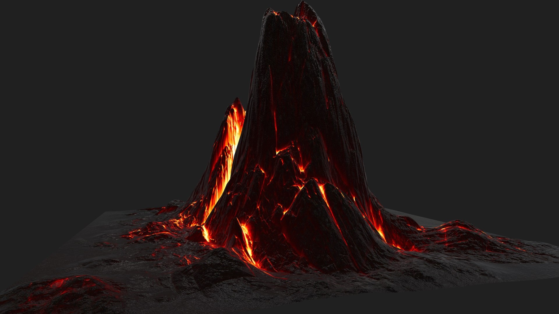 Lava Rock Model | 1148777 | TurboSquid