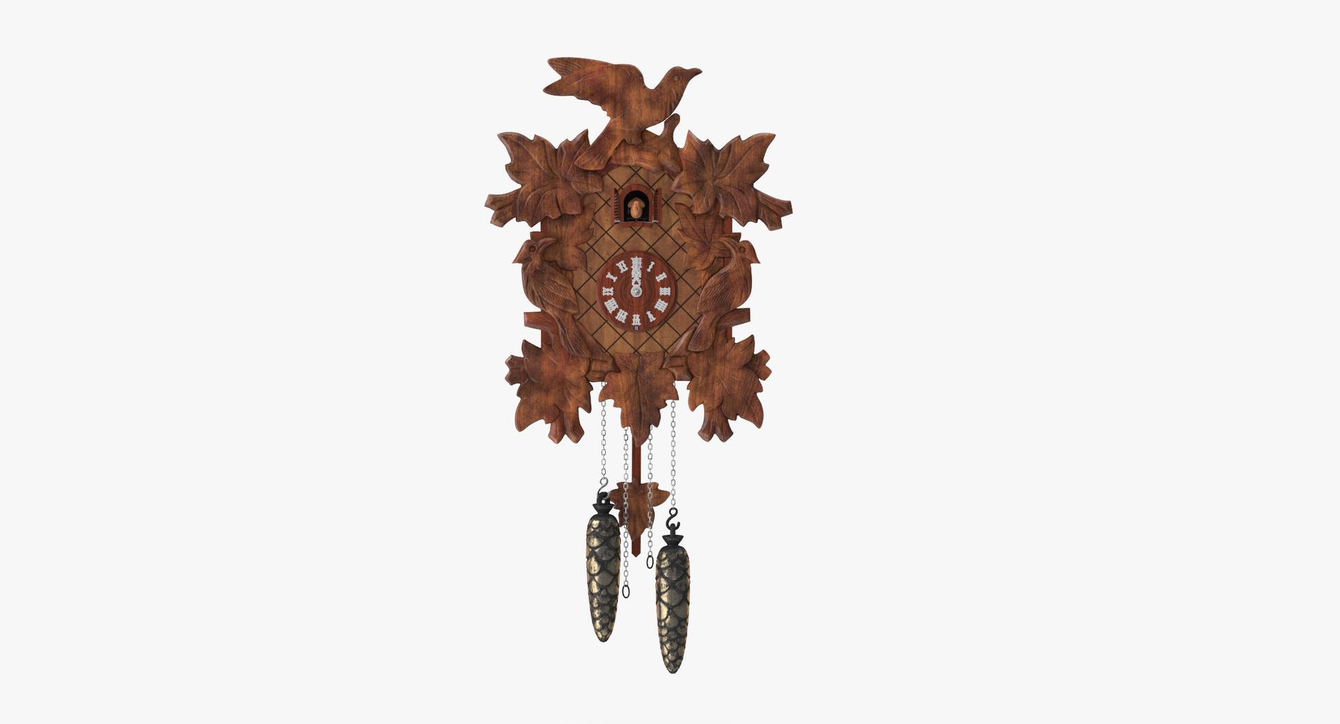 Cuckoo Clock Rigged - 3d Max
