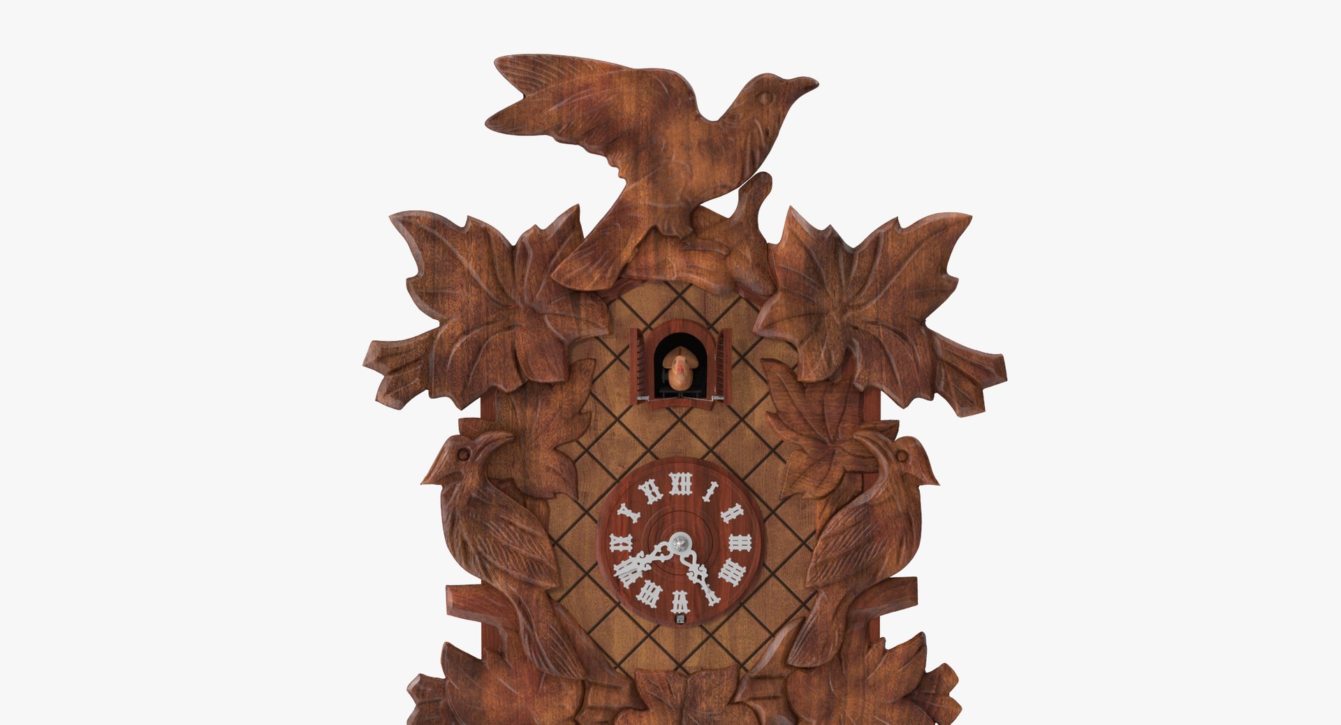 Cuckoo Clock Rigged - 3d Max