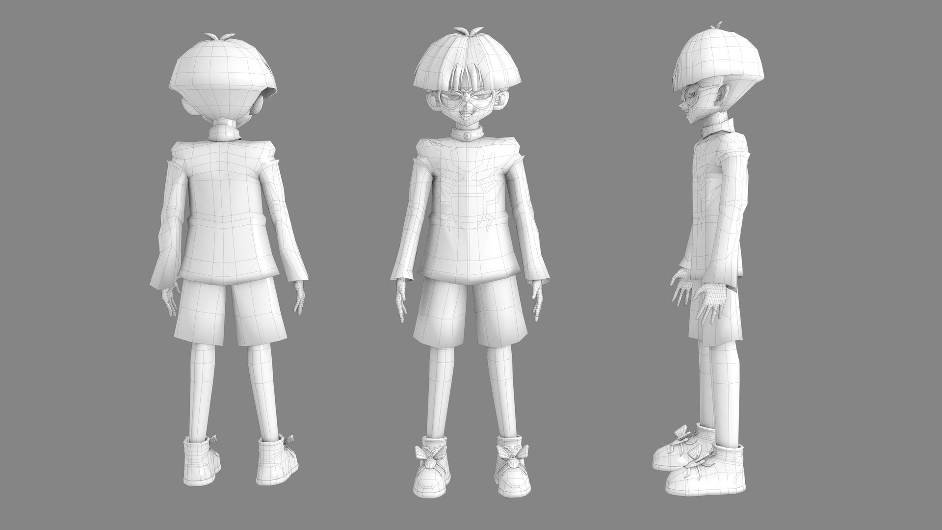 3D Weevil Underwood Yugioh Anime Lowpoly Model - TurboSquid 1952727