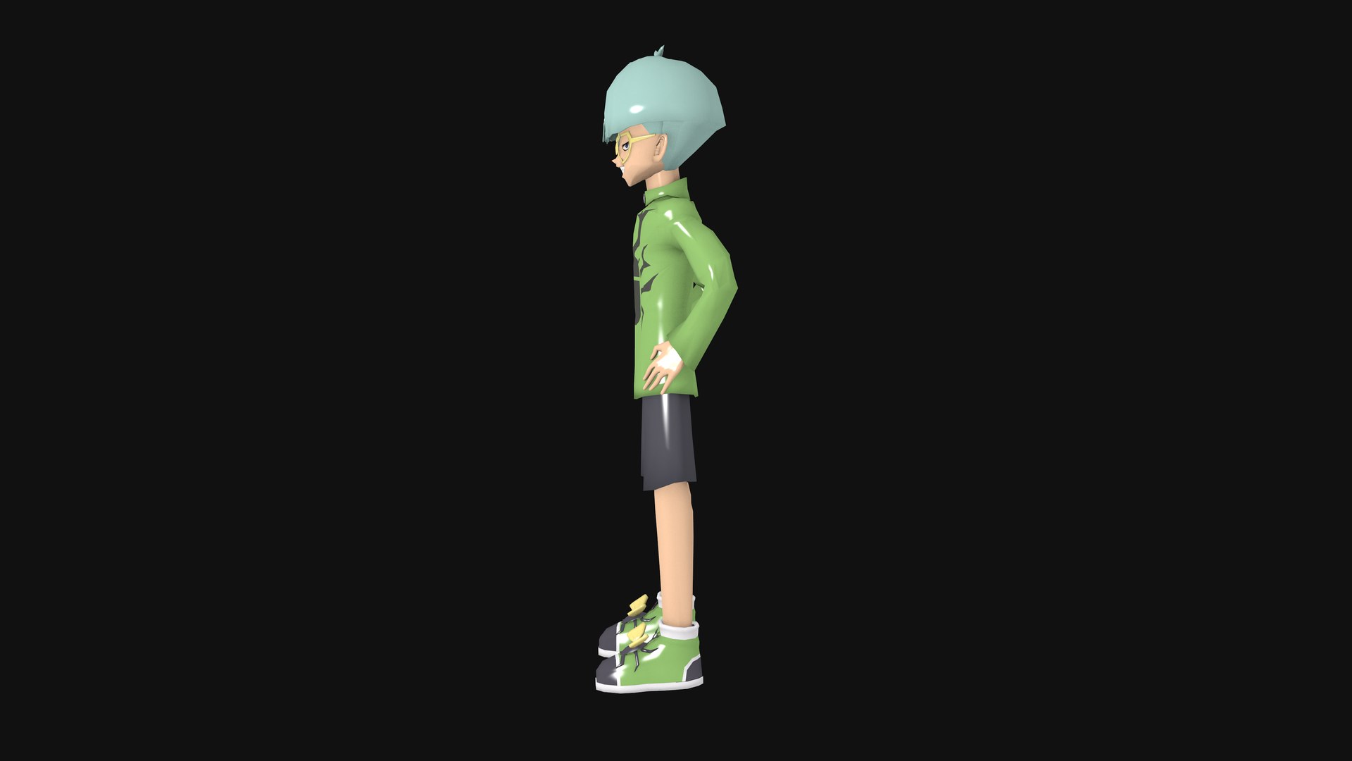 3D Weevil Underwood Yugioh Anime Lowpoly Model - TurboSquid 1952727