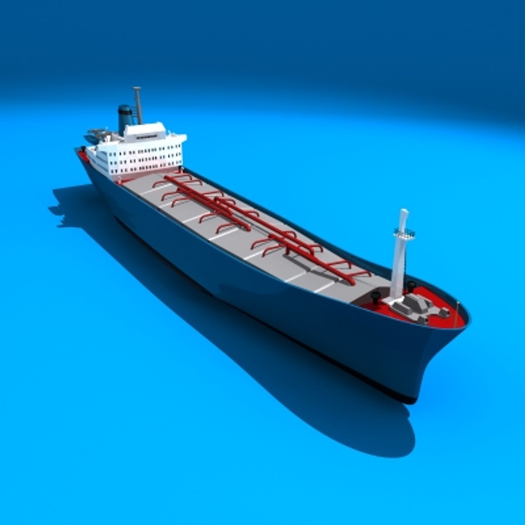 3d Model Cargo Ship