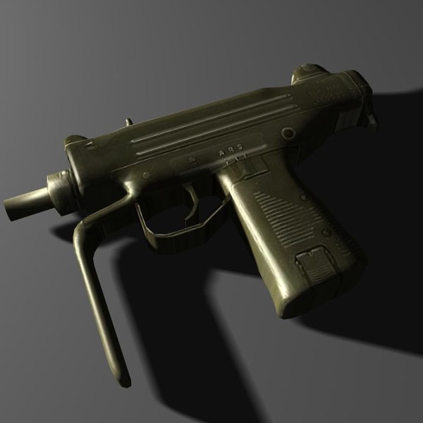 3ds max micro uzi