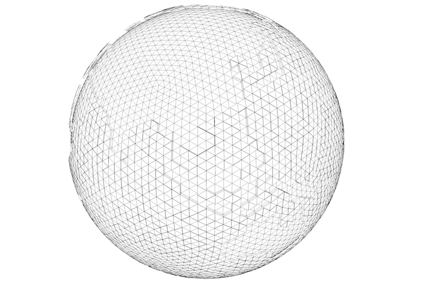 3d Minimal Design Modern Earth Model