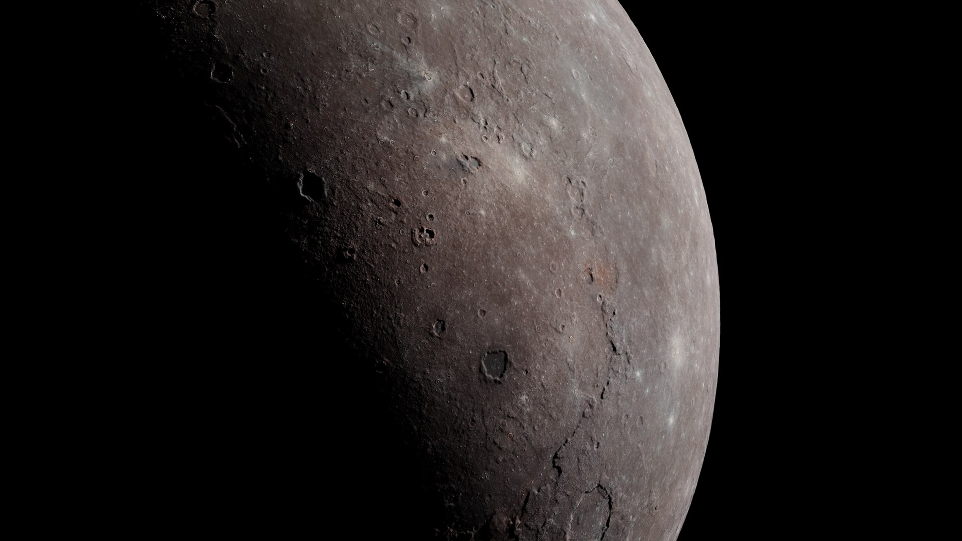 Mercury planet 3D model - TurboSquid 1152899