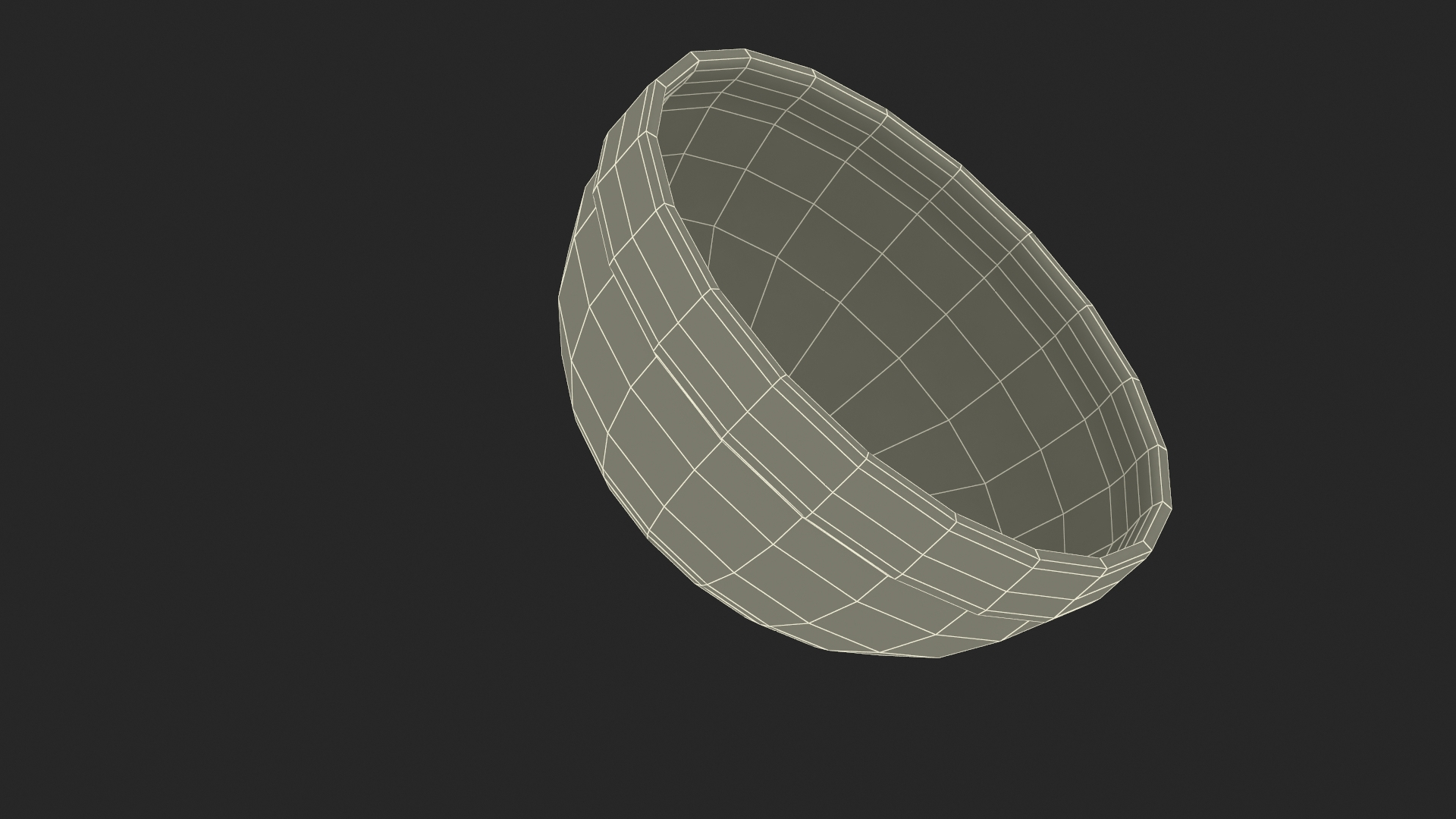 Glass Deep Bowl 3D Model - TurboSquid 2197303