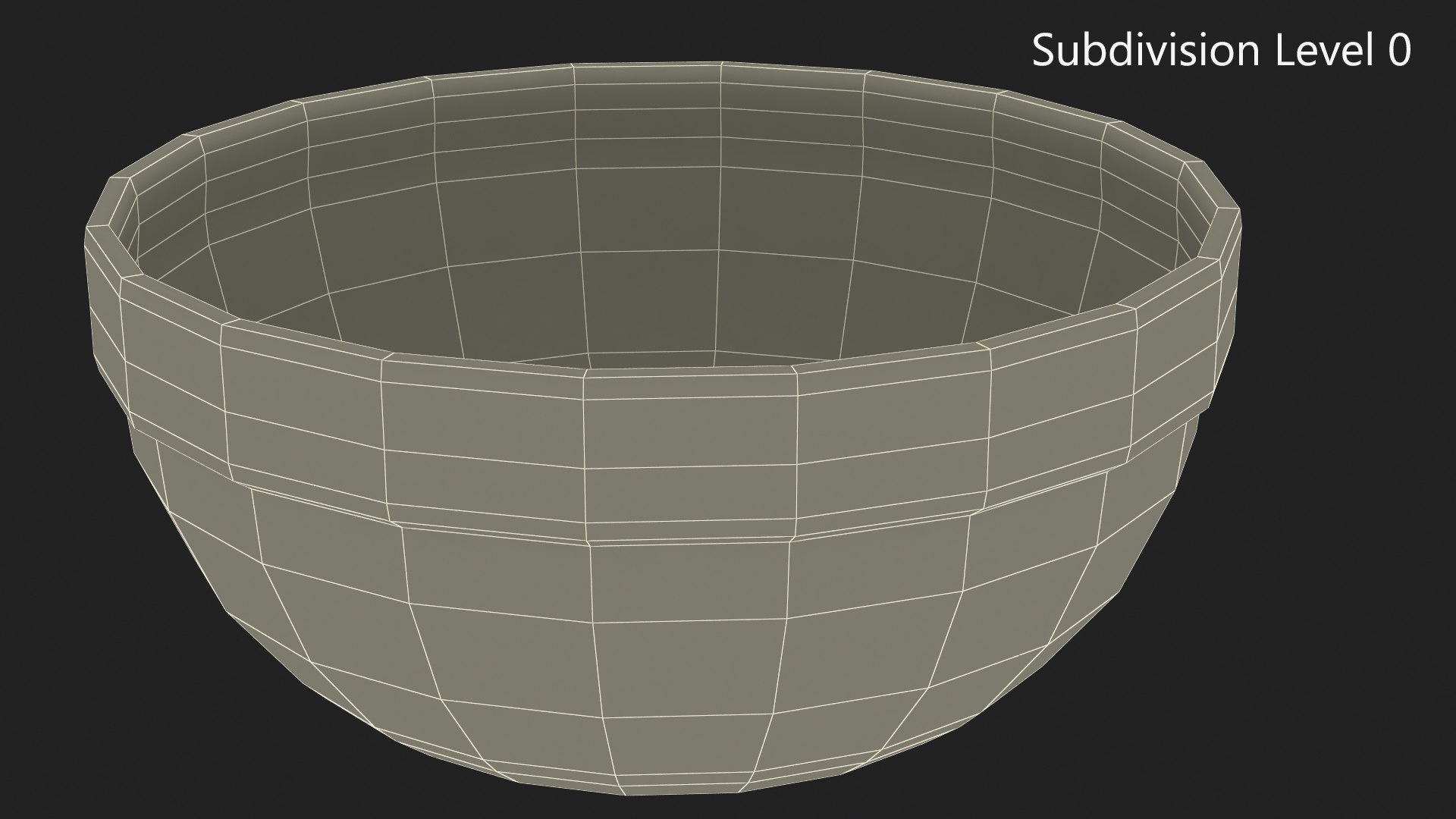 Glass Deep Bowl 3D Model - TurboSquid 2197303