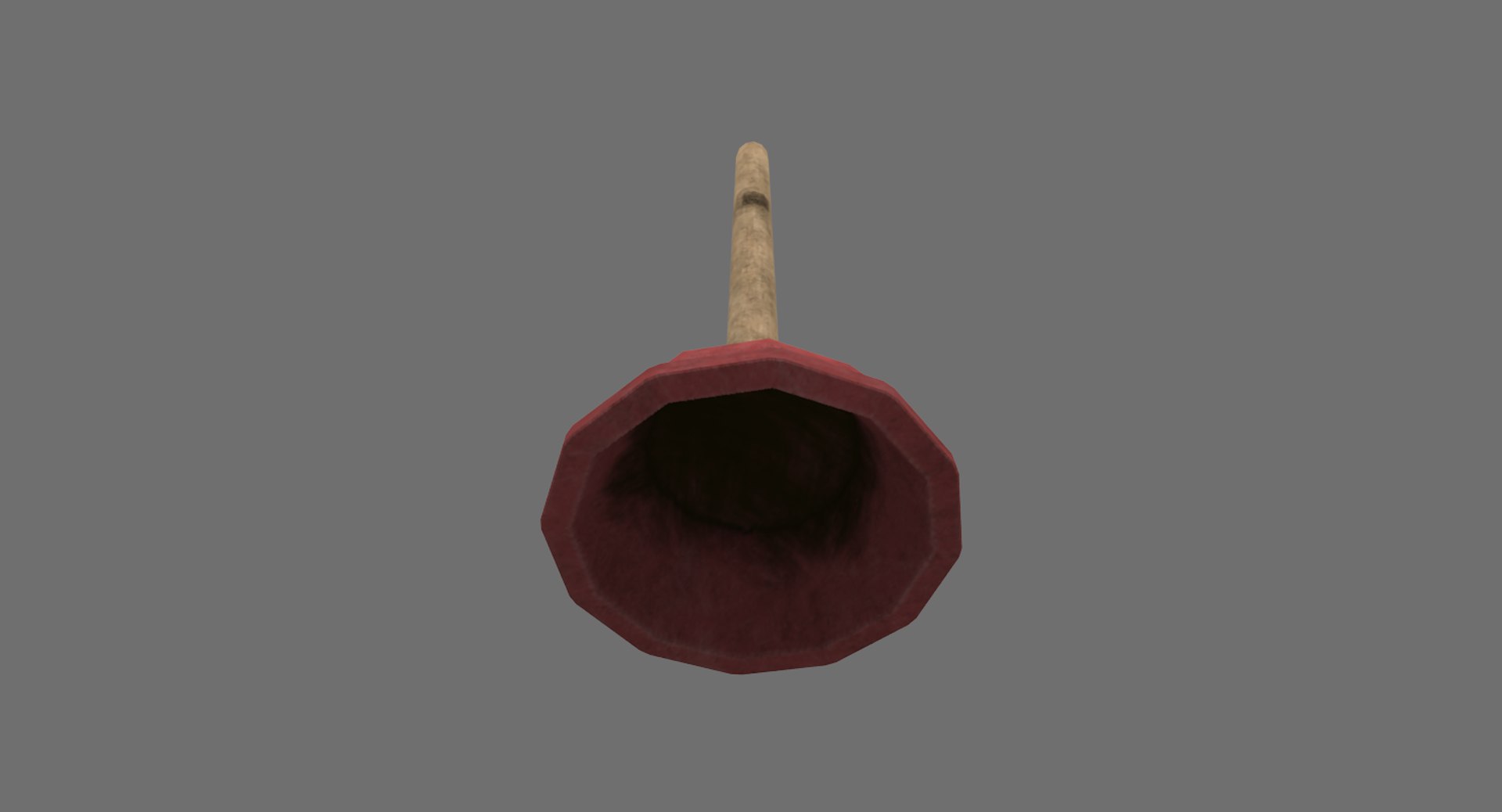 Toilet plunger 3D model - TurboSquid 1291392