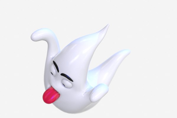 3D model cartoon ghost character 2 - TurboSquid 1339597