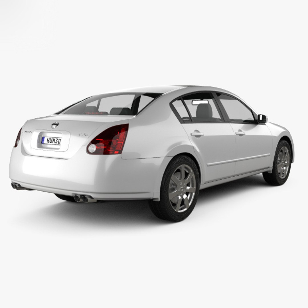 Nissan Maxima Sl 3D Model - TurboSquid 1380102