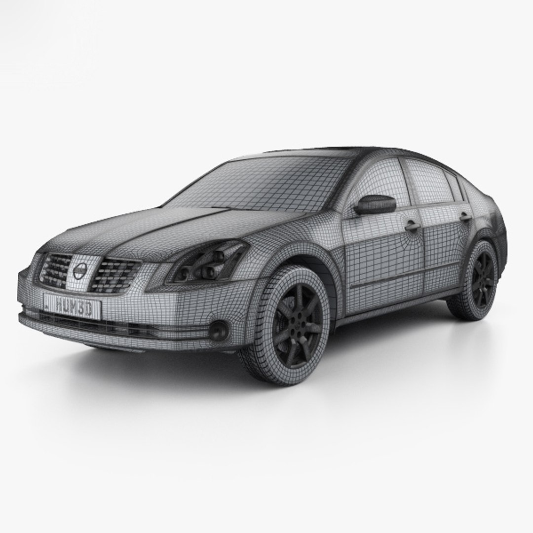 Nissan Maxima Sl 3D Model - TurboSquid 1380102