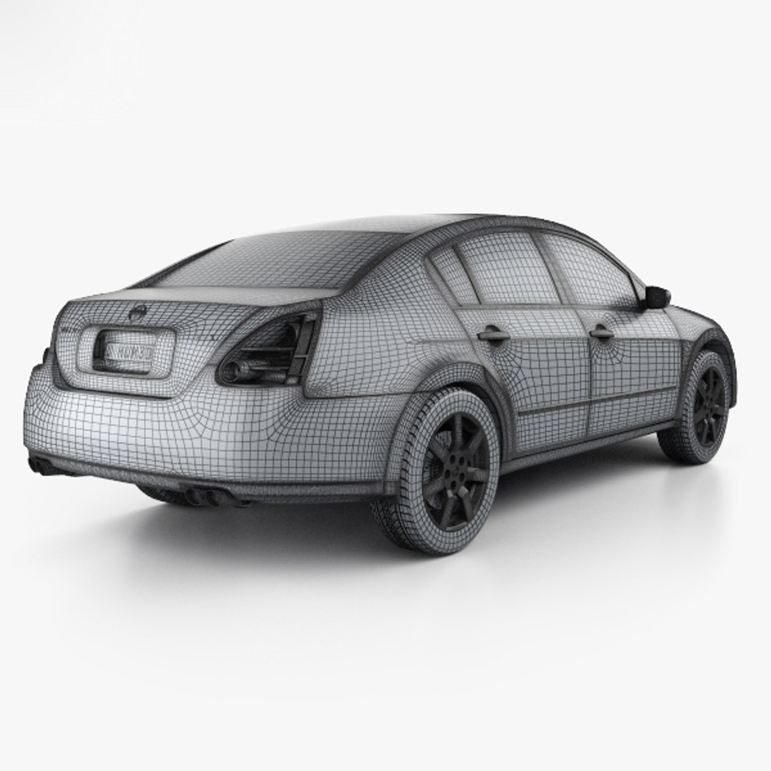Nissan Maxima Sl 3D Model - TurboSquid 1380102